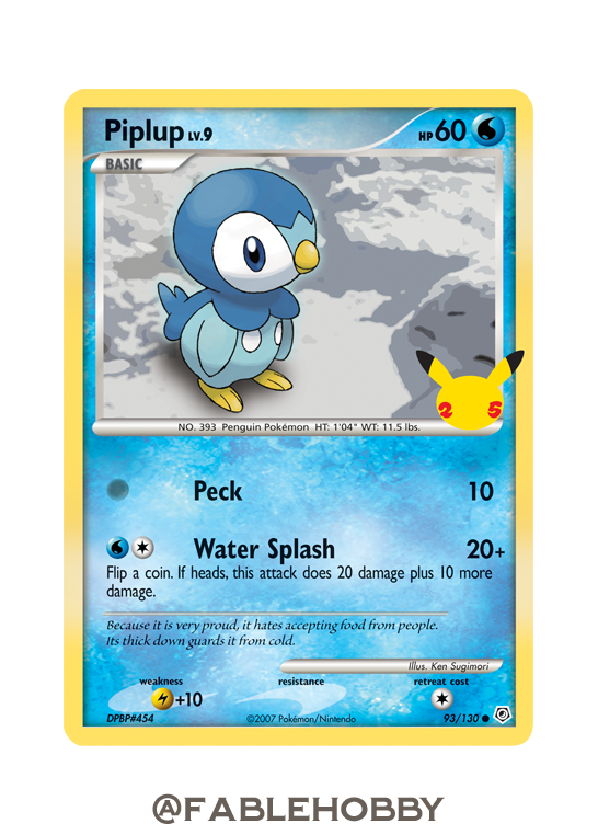 Pokemon Sinnoh Water